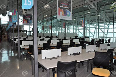 Computer room editorial image. Image of electronics - 123946020