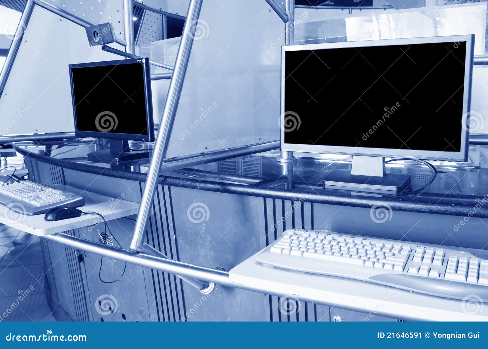 Computer room - pc stock image. Image of computer, communication - 21646591