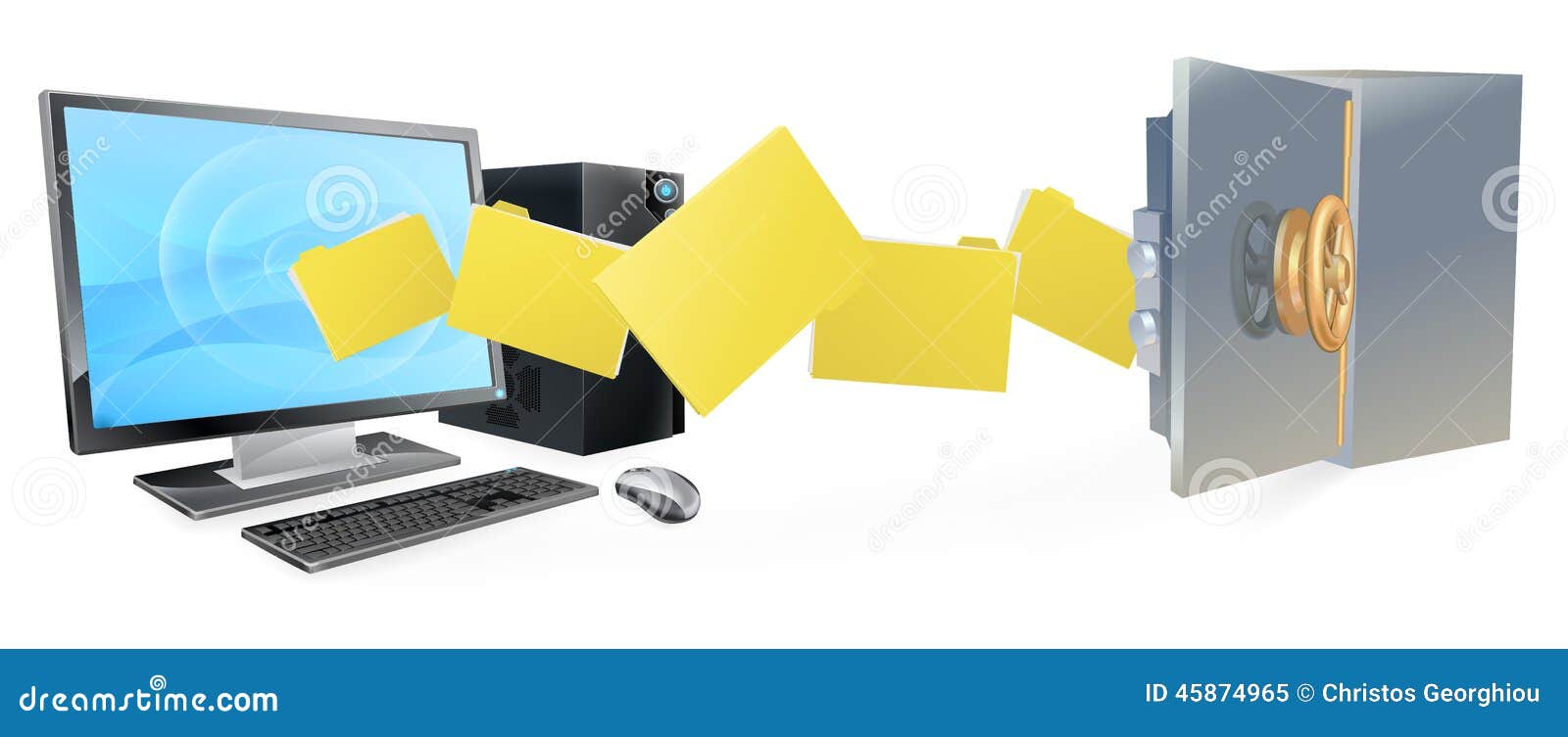 Secure File Transfer Stock Illustrations – 2,235 Secure File Transfer ...