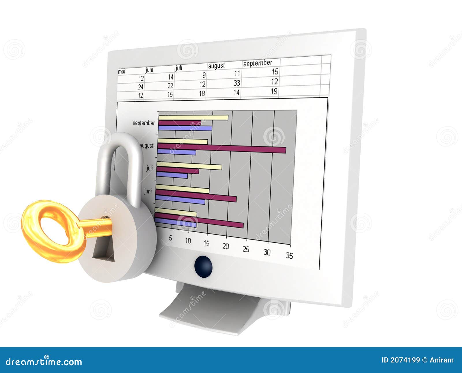 COMPUTER SAFETY stock illustration. Illustration of protect - 2074199