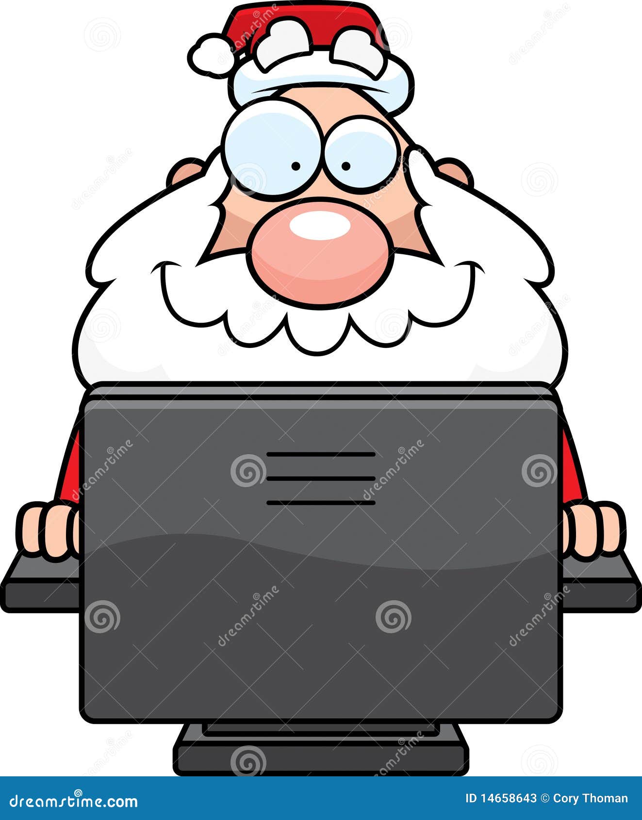 Cartoon Computer Santa Stock Illustrations – 2,844 Cartoon Computer ...