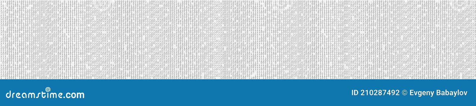 Computer Science Is A Binary Number System Programming Coding Hacker Concept Stock Vector