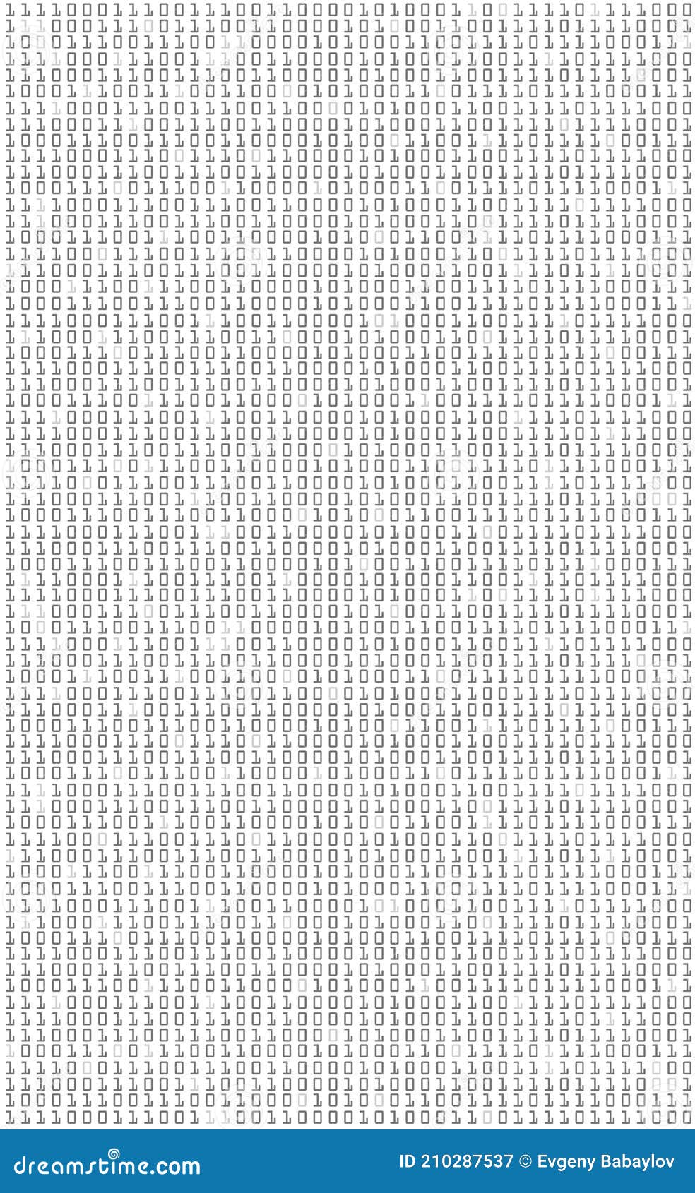 Computer Science is a Binary Number System. Programming, Coding, Hacker Concept Stock Vector ...