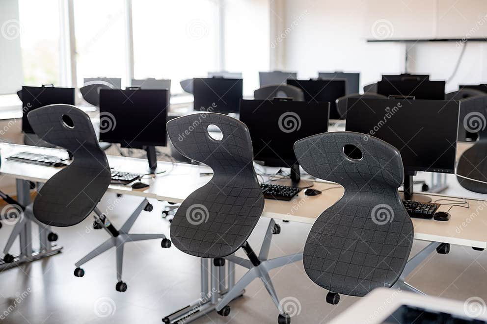 Computer Science Class in an Educational Institution during the ...