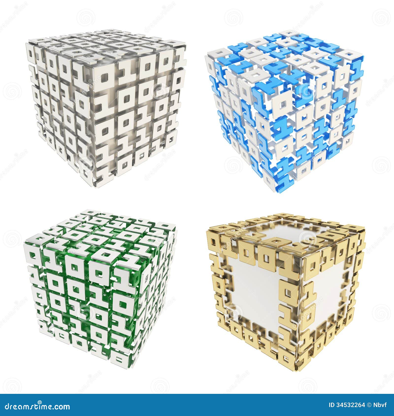 Computer Science and Cybernetics Emblem Stock Illustration ...