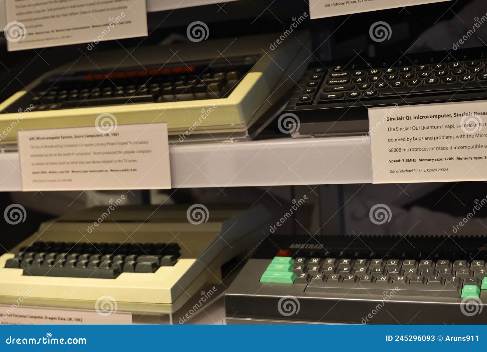 Computer Science Museum Mountain View California Editorial Stock Photo ...