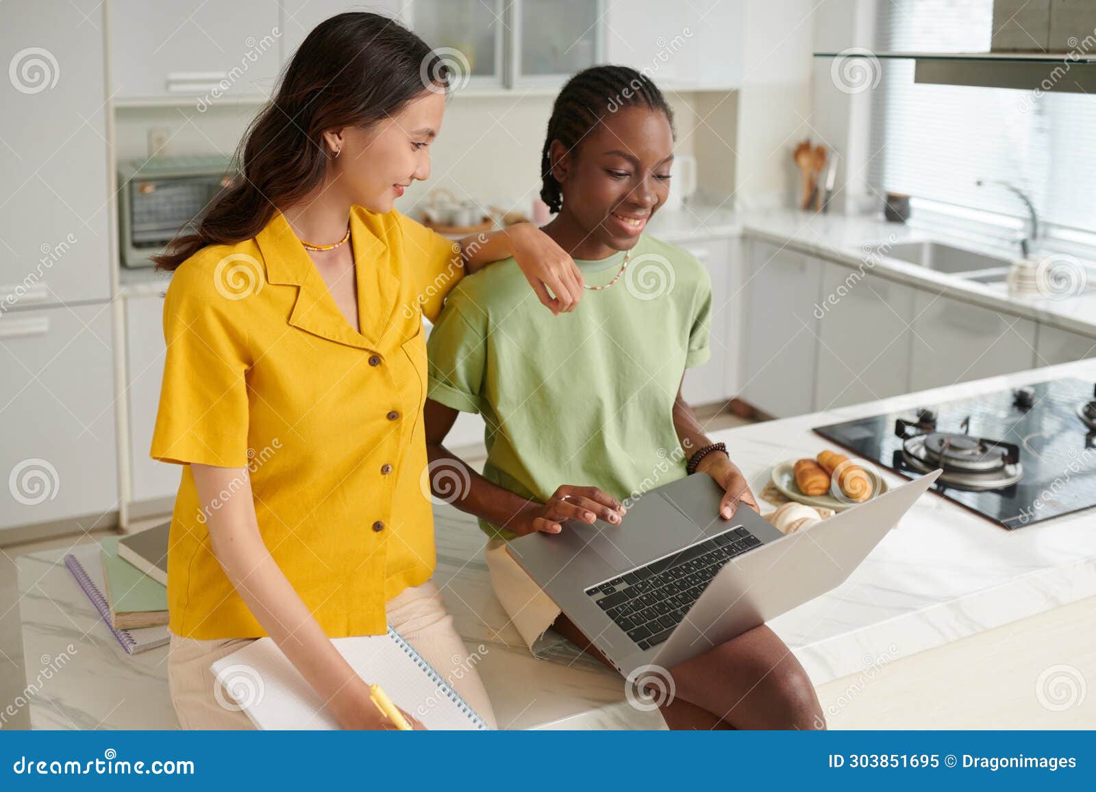 Computer Science Students stock image. Image of young - 303851695