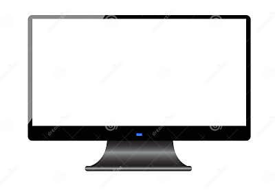 Computer screen stock vector. Illustration of communication - 27857062