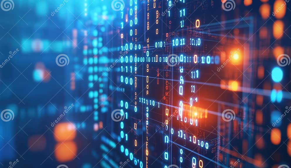 A Computer Screen Displaying a Multitude of Numbers and Data Points Stock Image - Image of ...