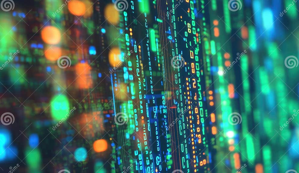 A Computer Screen Displaying a Multitude of Numbers and Data Points ...