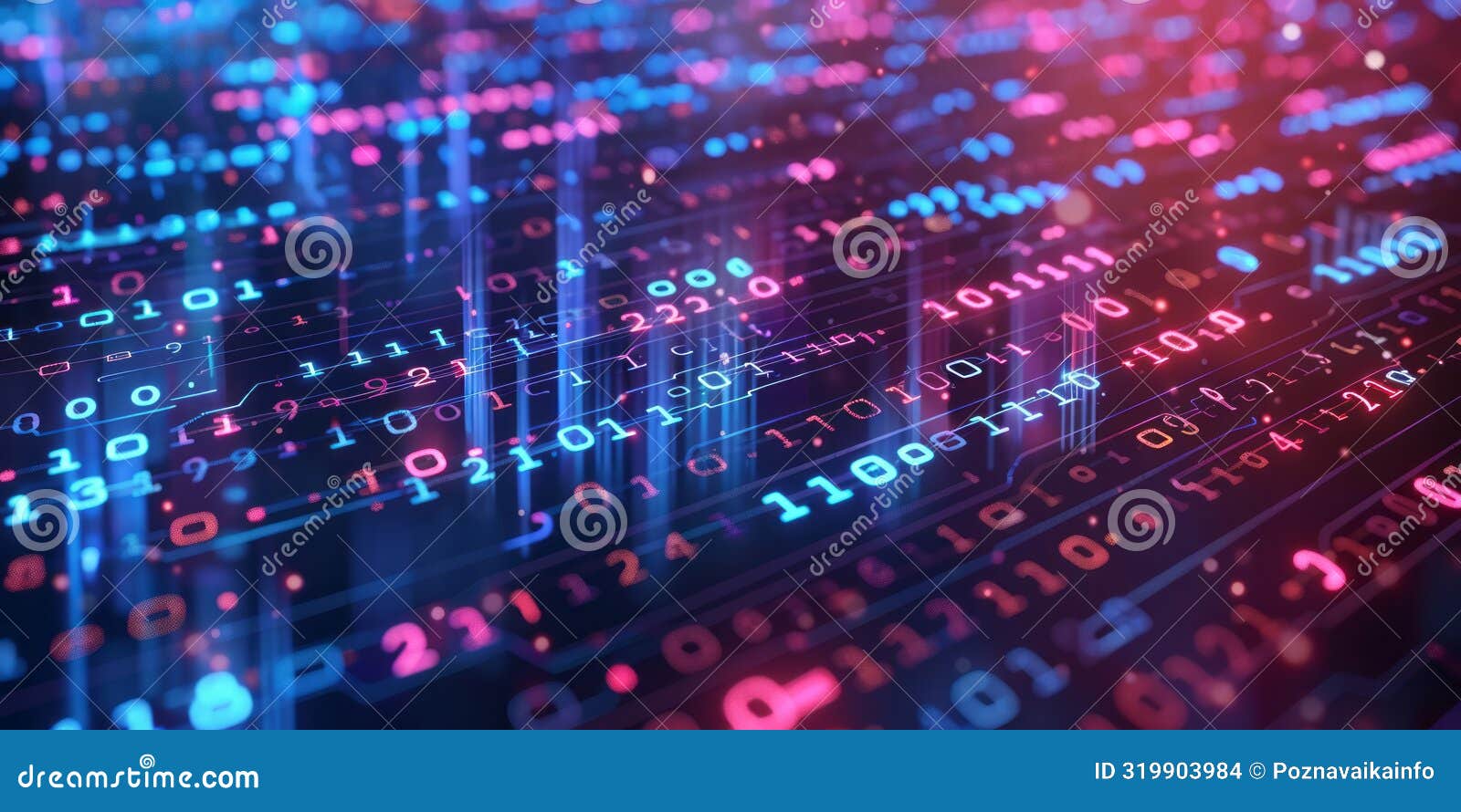 Computer Screen Displaying Numerical Data Stock Photo - Image of background, calculations: 319903984