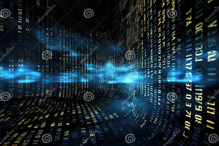 A Computer Screen Filled with Numerous Numerical Figures and Data ...