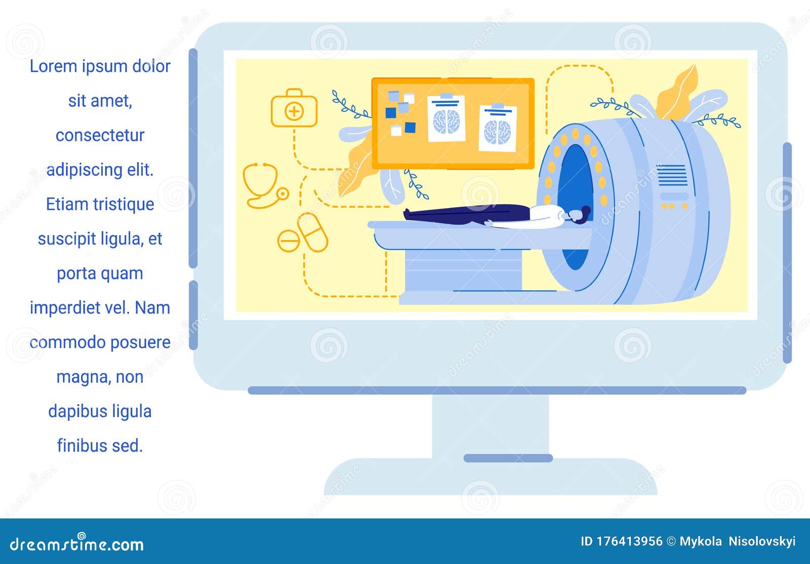 Computer Imaging Isolated Cartoon Vector Illustrations. | CartoonDealer ...