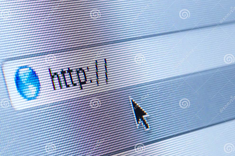 Computer screen stock photo. Image of http, pointing - 33715328