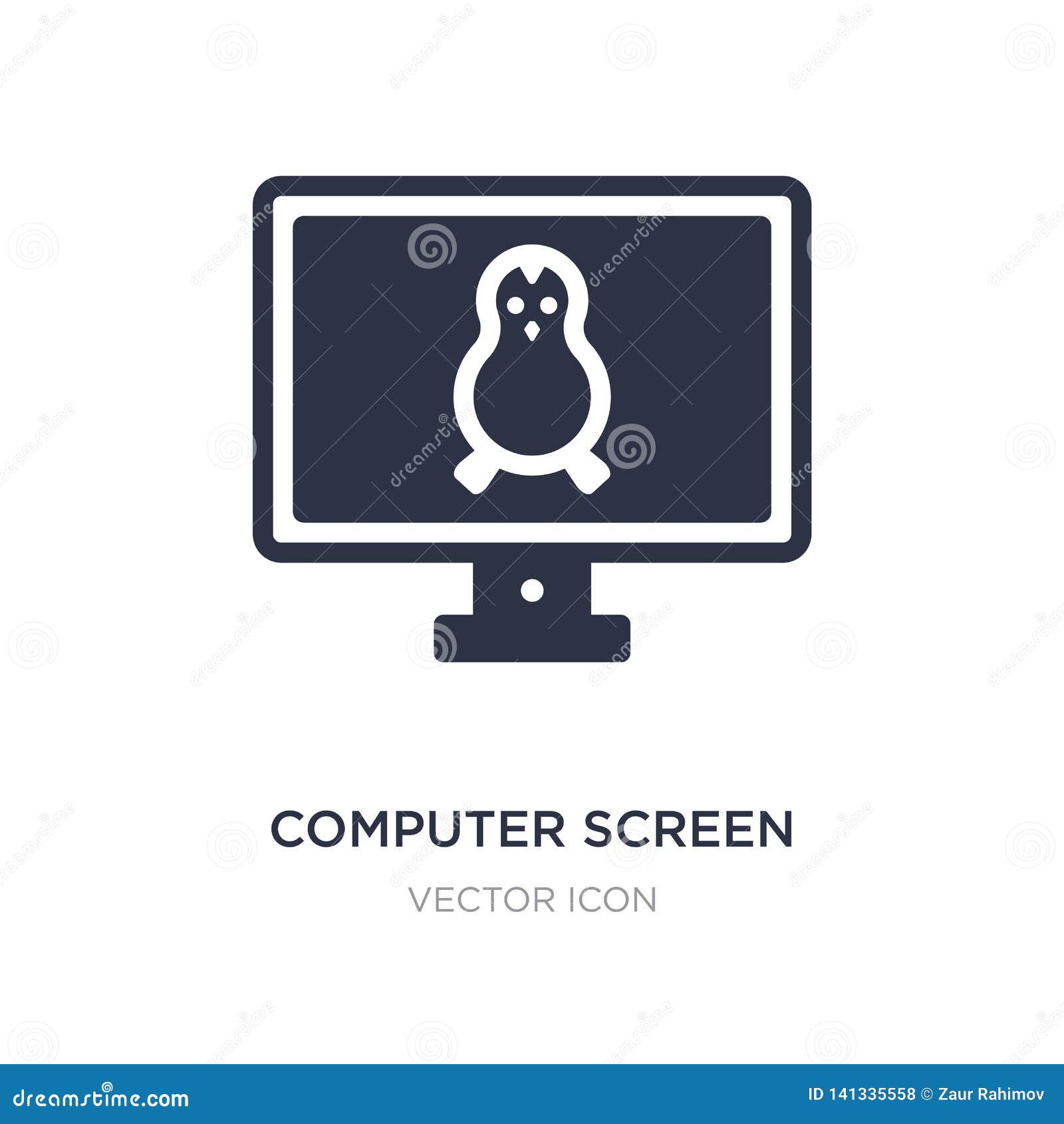 White Linux Terminal Commands On Black Background, Seamless Loop ...