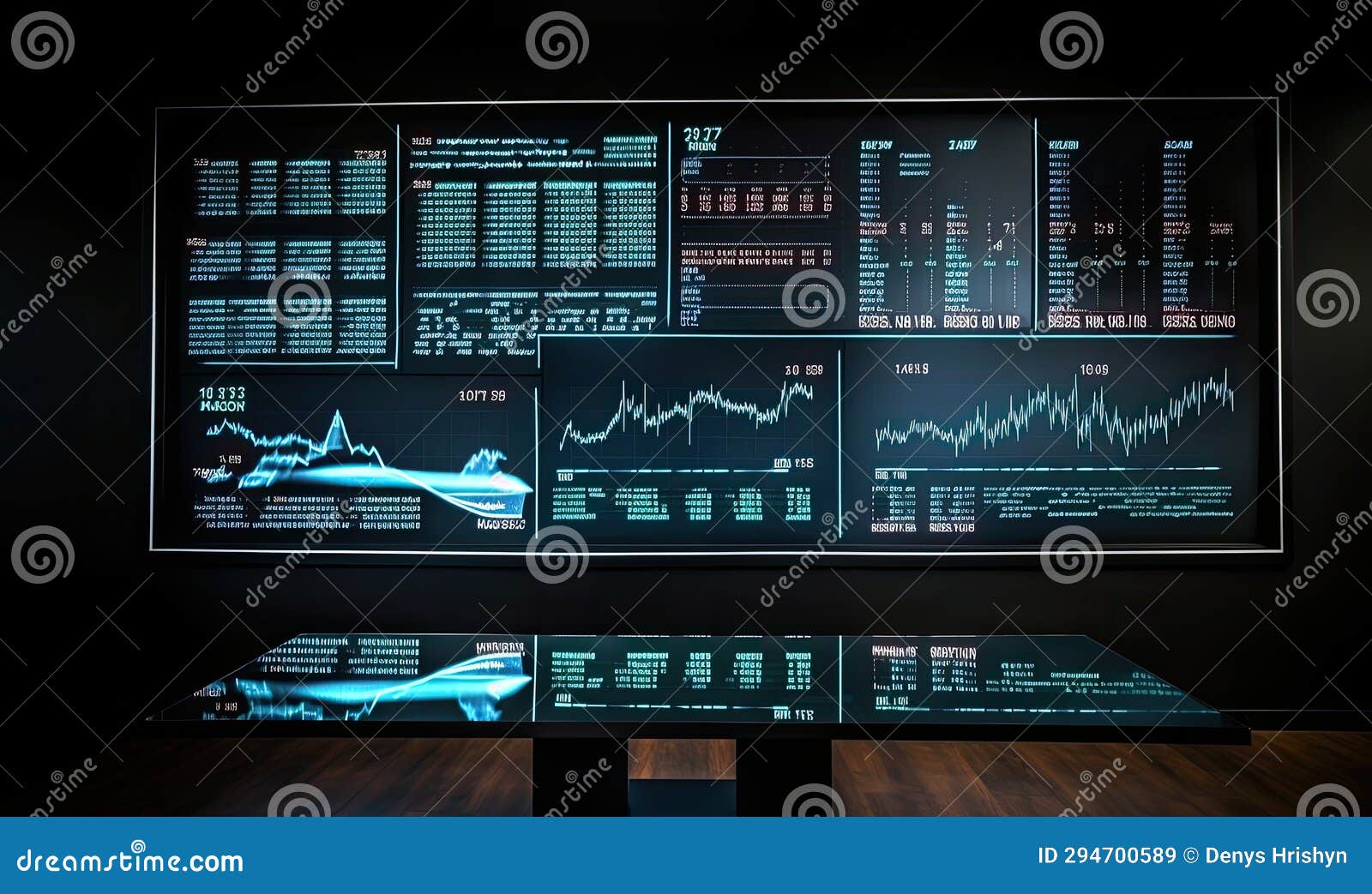 A Computer Screen Displaying a Multitude of Data Stock Illustration ... A Computer Screen Displaying a Multitude of Data Stock Illustration ...