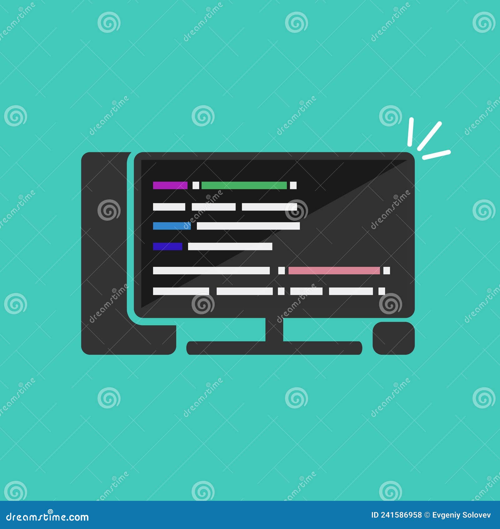 Computer Screen Programming Code Or Php Script Coding Html Or Css Editing Or Software 6657