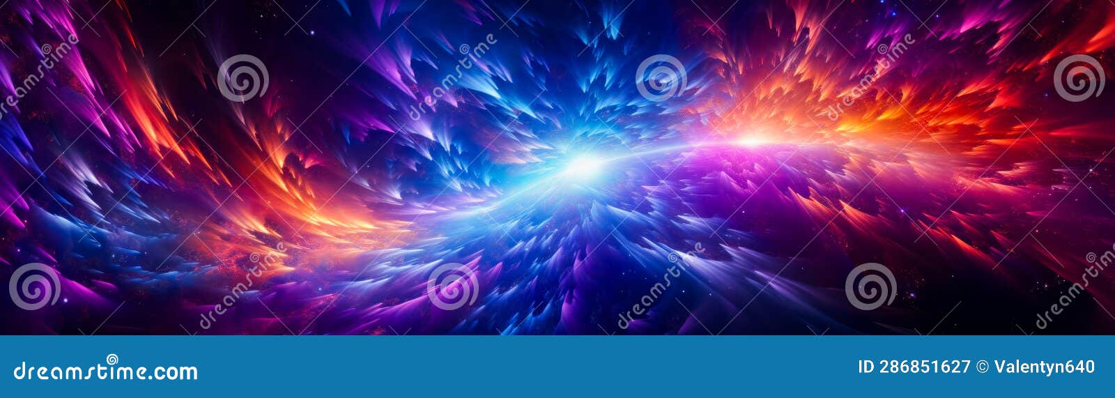 Computer Screen with Very Colorful Pattern on the Screen. Generative AI ...