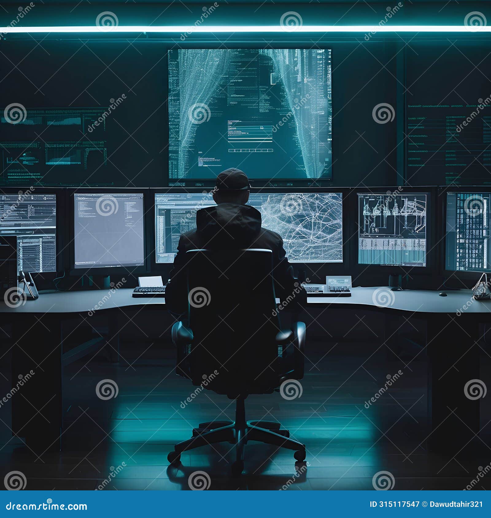 A Computer Screen with the Word Power on the Screen Terminal Thrills a ...