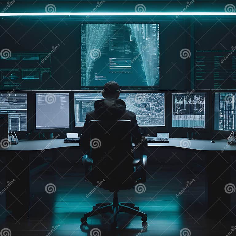 A Computer Screen with the Word Power on the Screen Terminal Thrills a ...