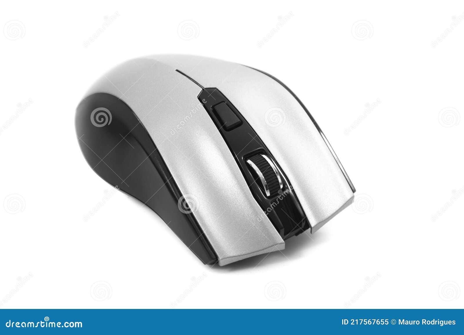 Computer Scroll Wheel Mouse Stock Image - Image of gray, background ...