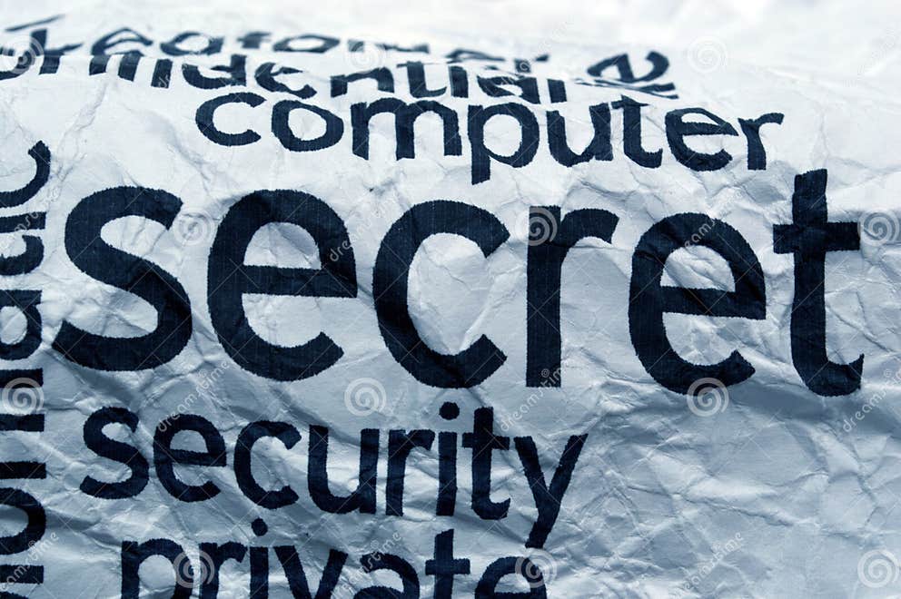 Computer secret security stock illustration. Illustration of display ...