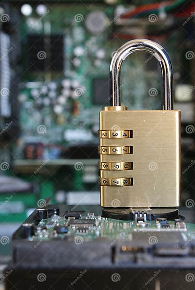 Computer Security stock image. Image of secured, system - 12728573