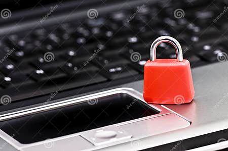 Computer security stock photo. Image of close, combination - 15264412