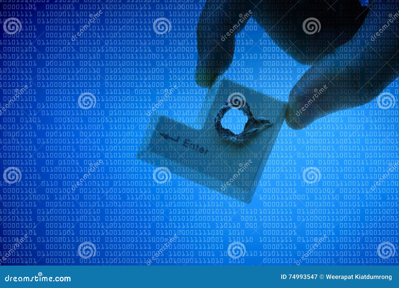 Computer security breach stock image. Image of backdoor - 74993547