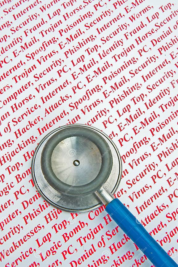 Computer security check. stock photo. Image of hacking - 11302528