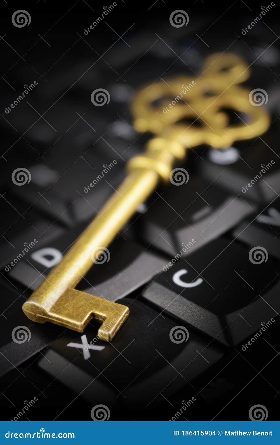 Computer Security Concept stock photo. Image of keypad - 186415904