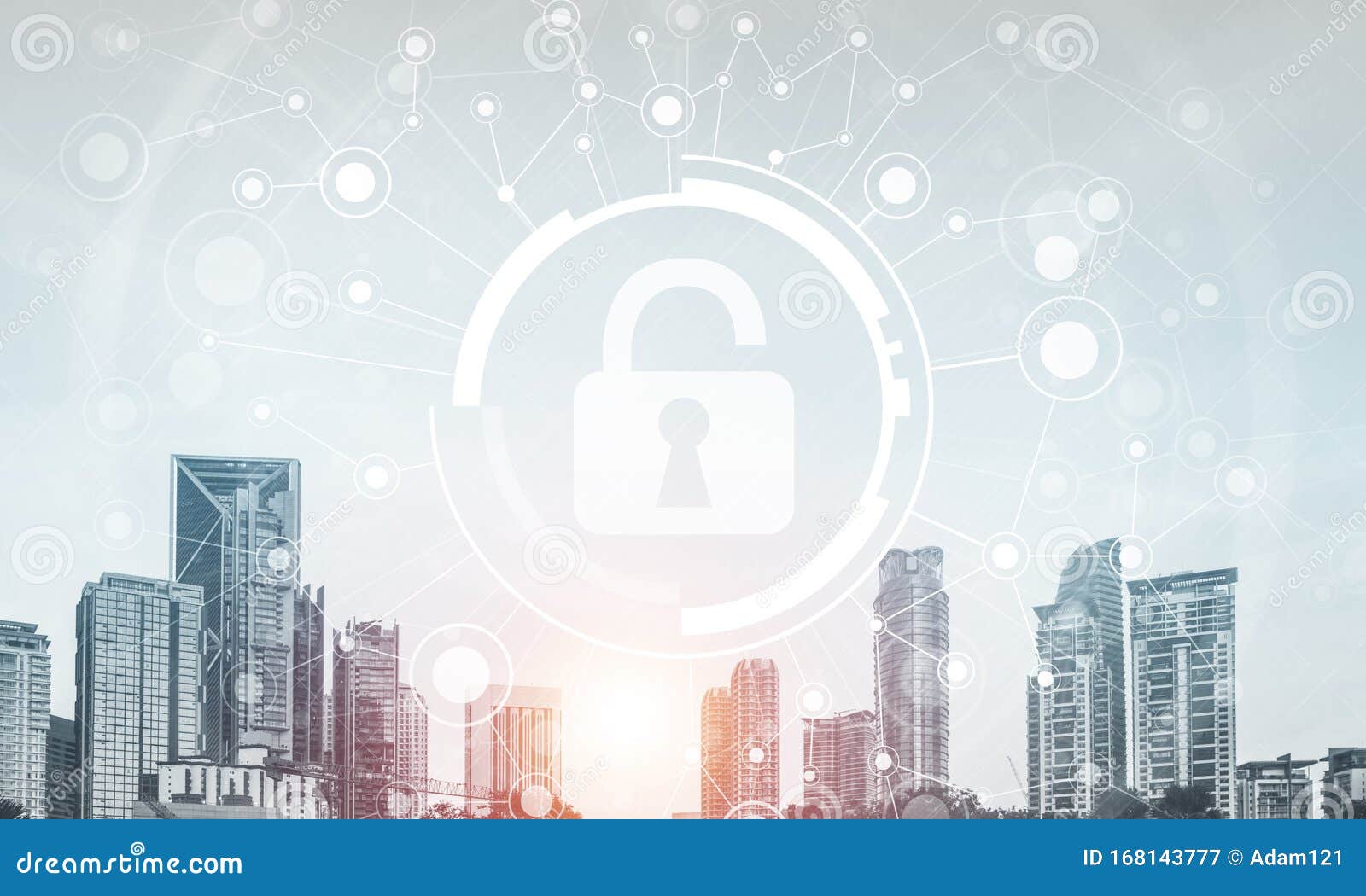 Computer Security and Information Technology Stock Image - Image of ...