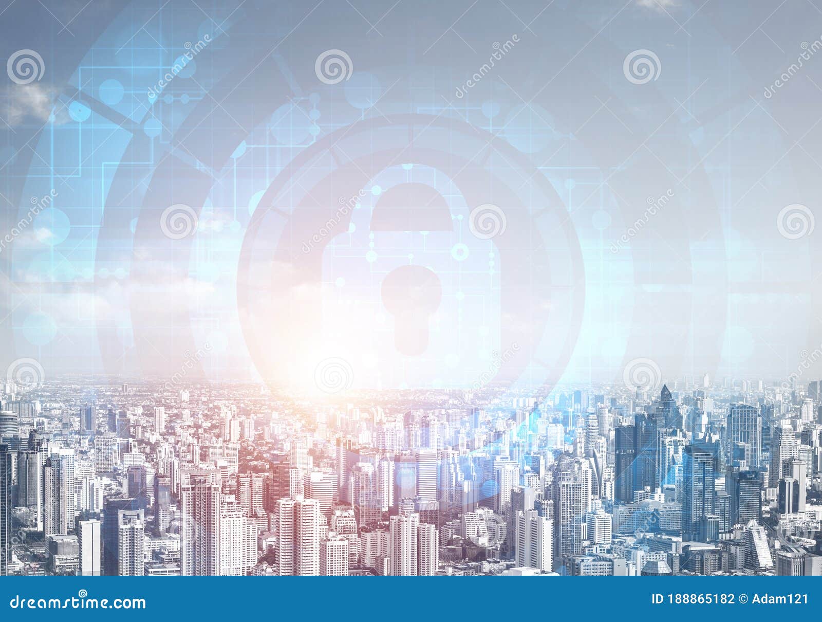 Computer Security and Information Technology Stock Photo - Image of ...