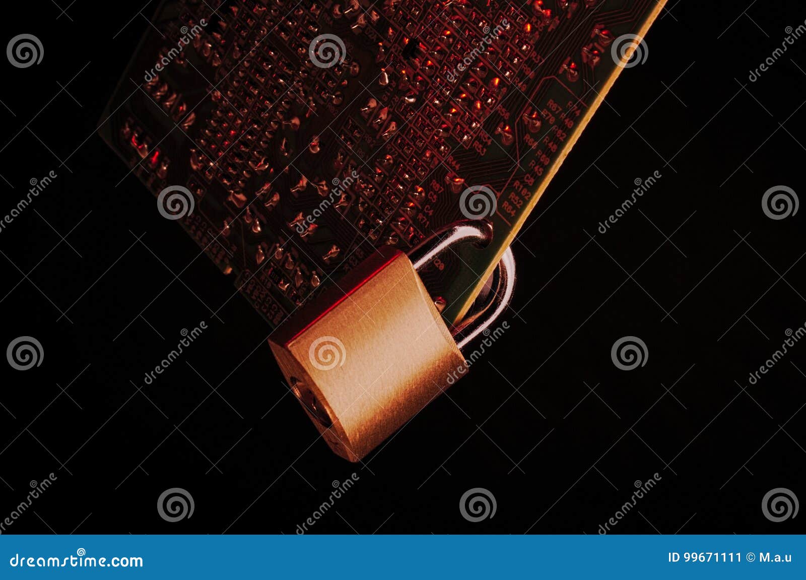 Computer security lock stock image. Image of internet - 99671111