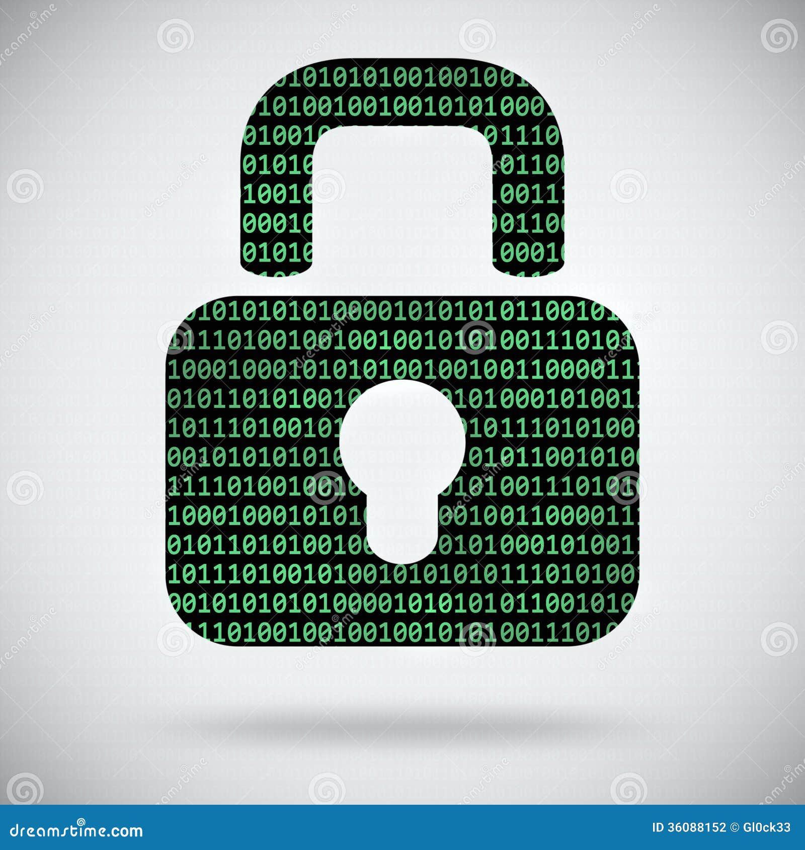 Computer Security Sign Stock Photography - Image: 36088152