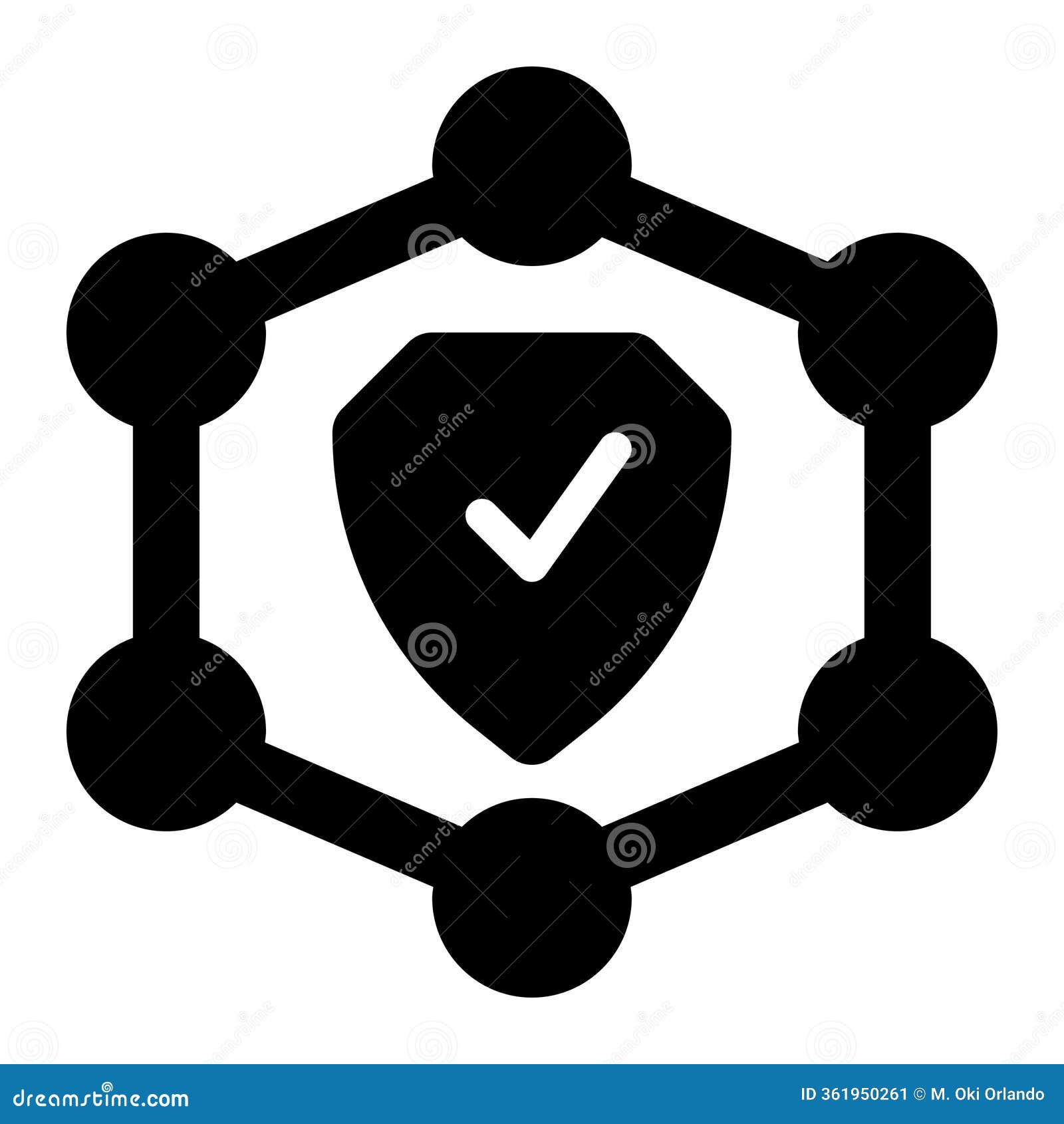 Security Architecture, Computer Security Glyph Solid Icon Stock Vector ...