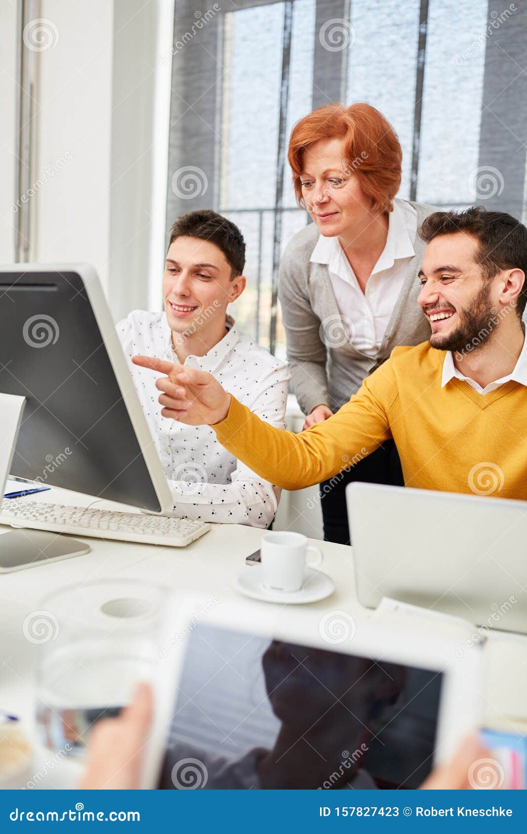 Computer Seminar with Consultant Stock Image - Image of learning ...