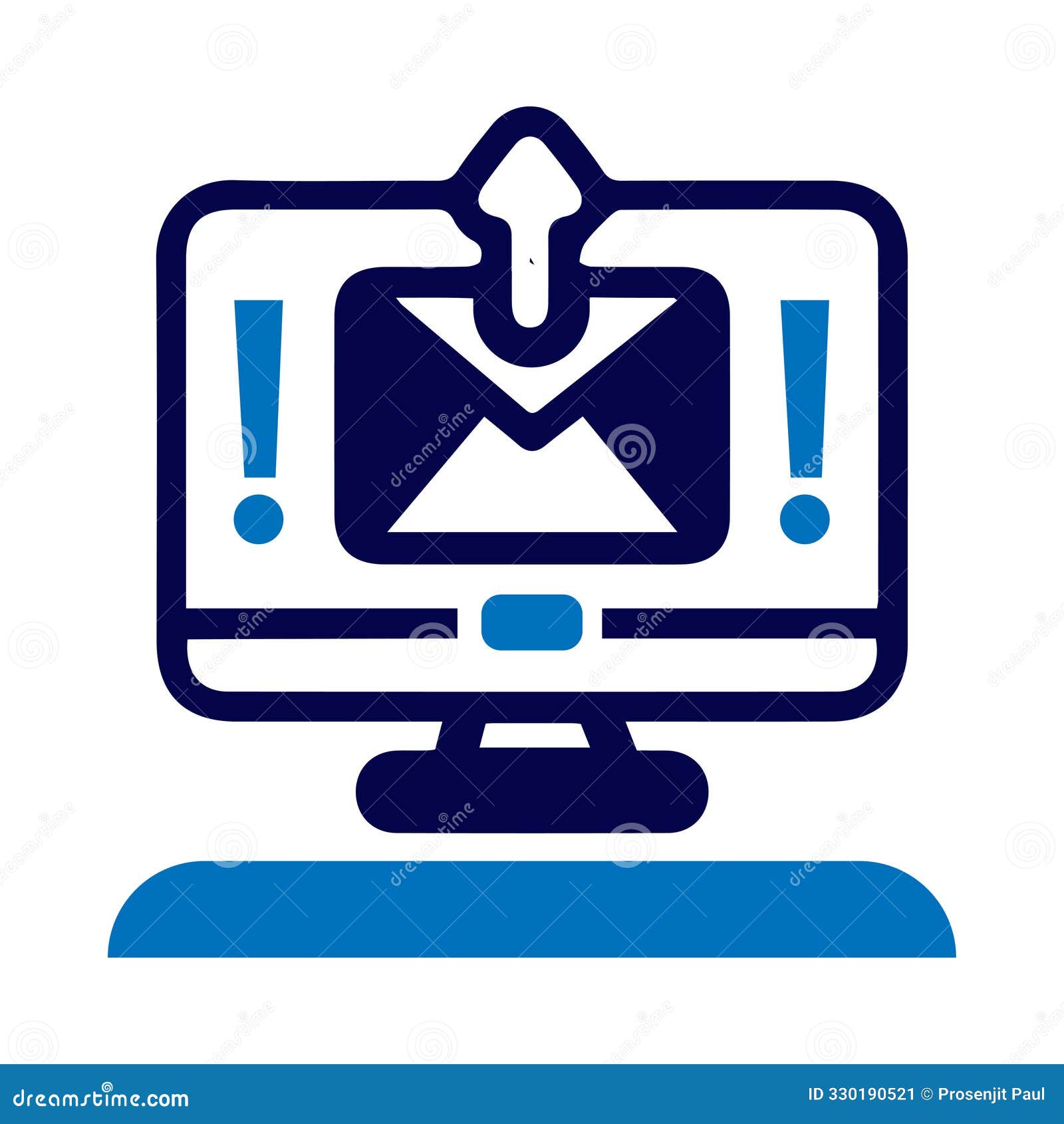 Computer, Send, Receive, Mail, Envelope, Computer Send Receive Email ...