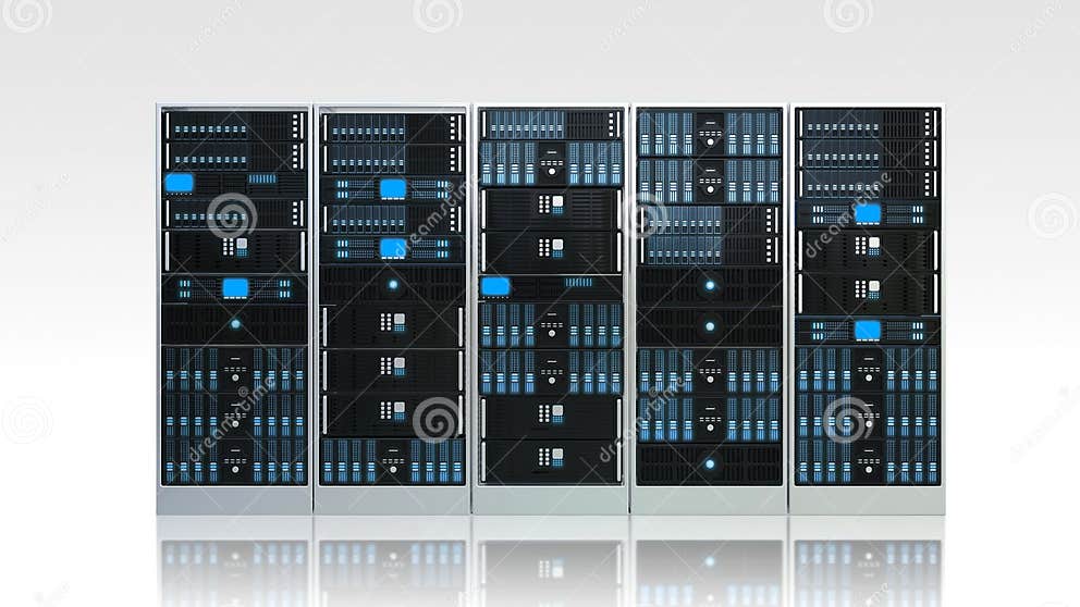 Computer Server Cabinet stock photo. Image of computer - 27906478
