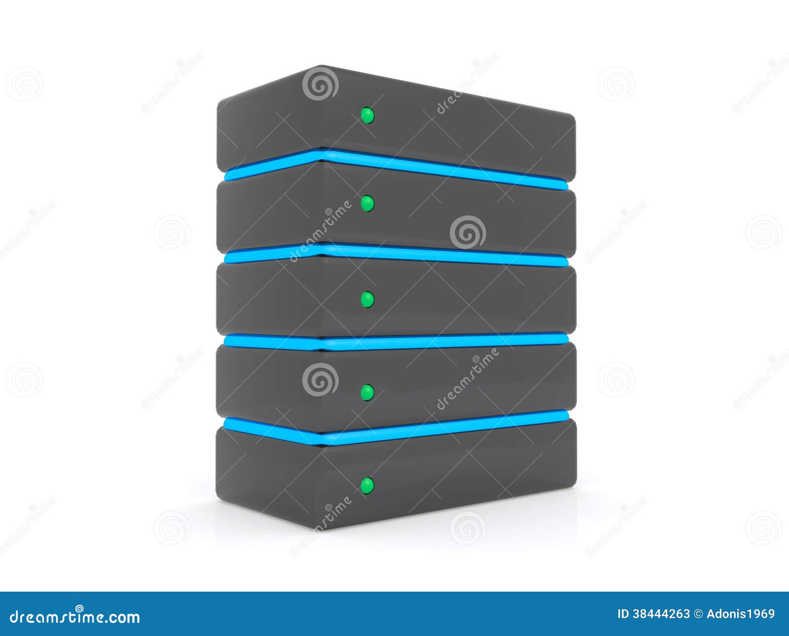 Computer server stock illustration. Illustration of networking - 38444263