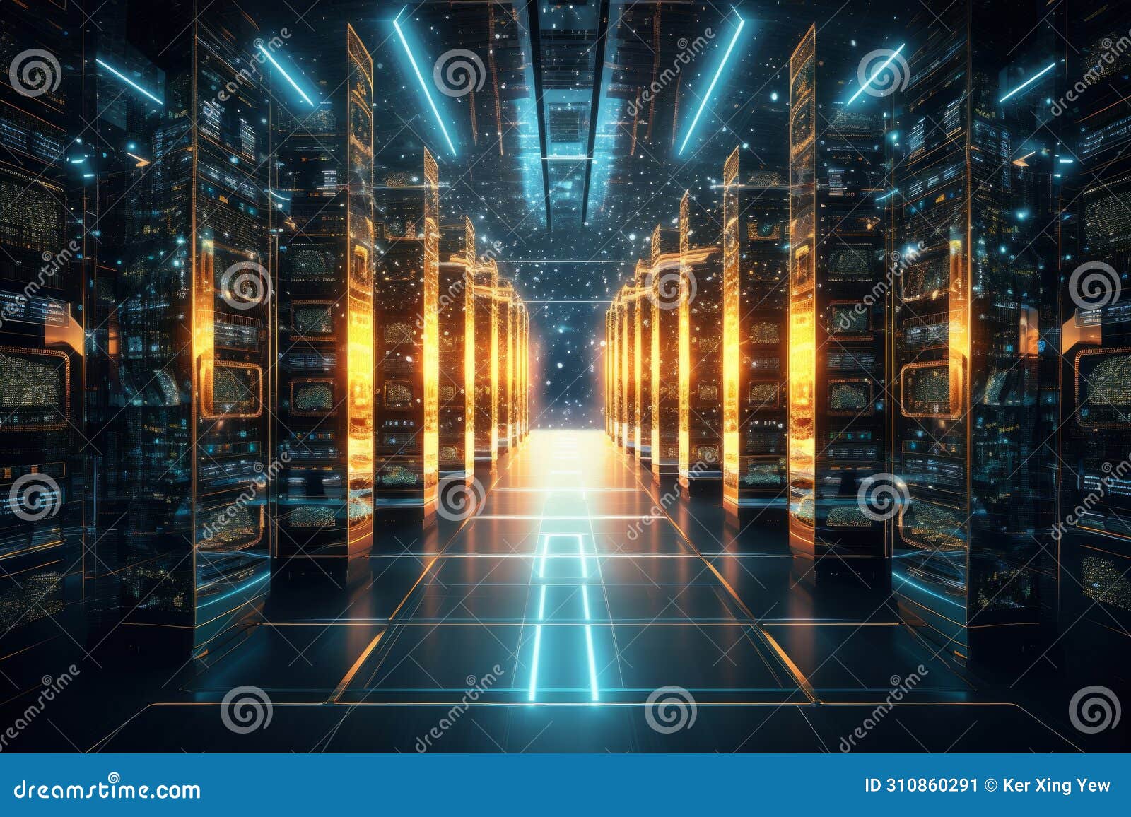 A Computer Server Farm Processing Data for Neural Network Training ...