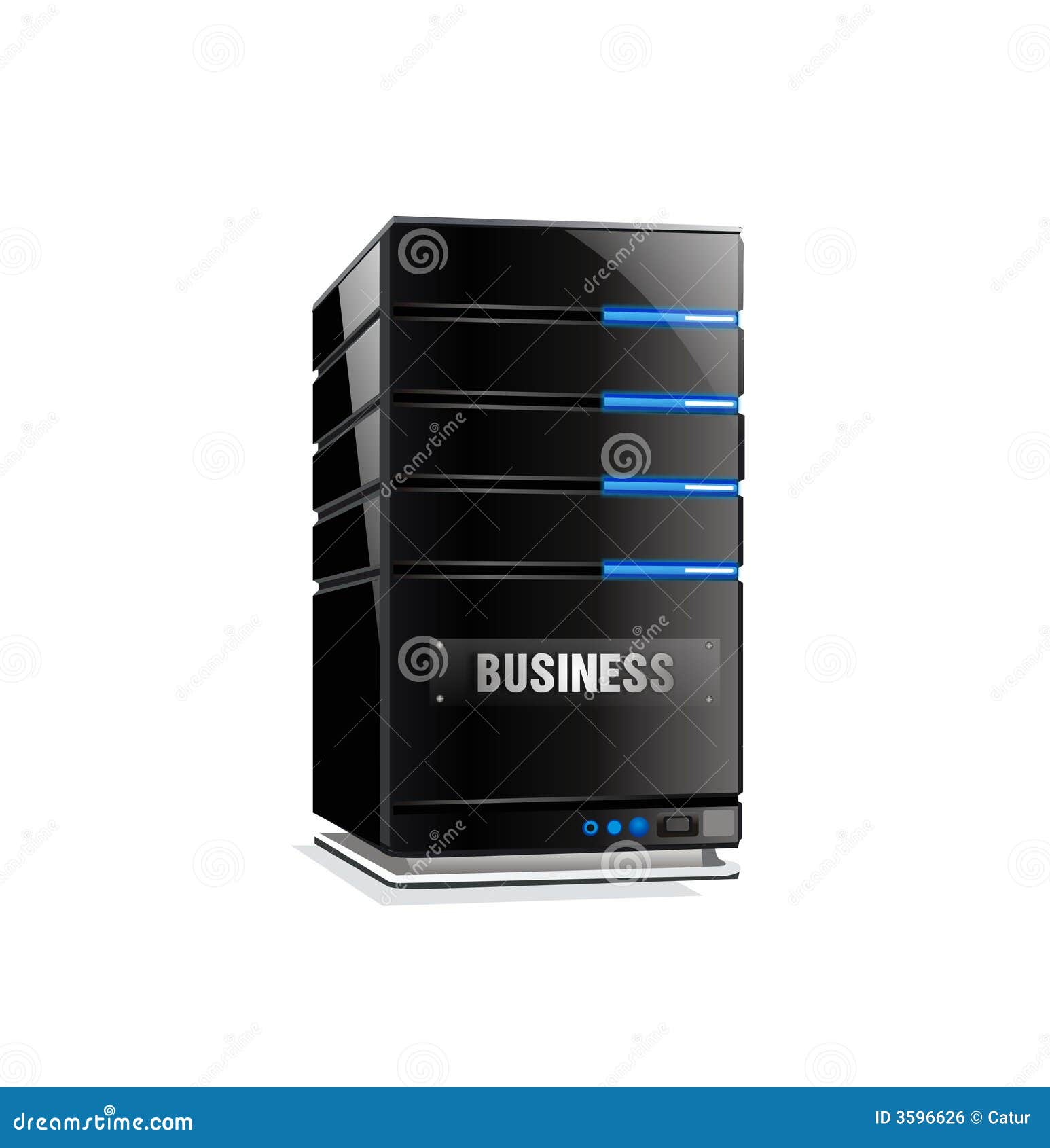 Computer Server Racks With Solar Panels And Wind Turbines, 3D Re ...