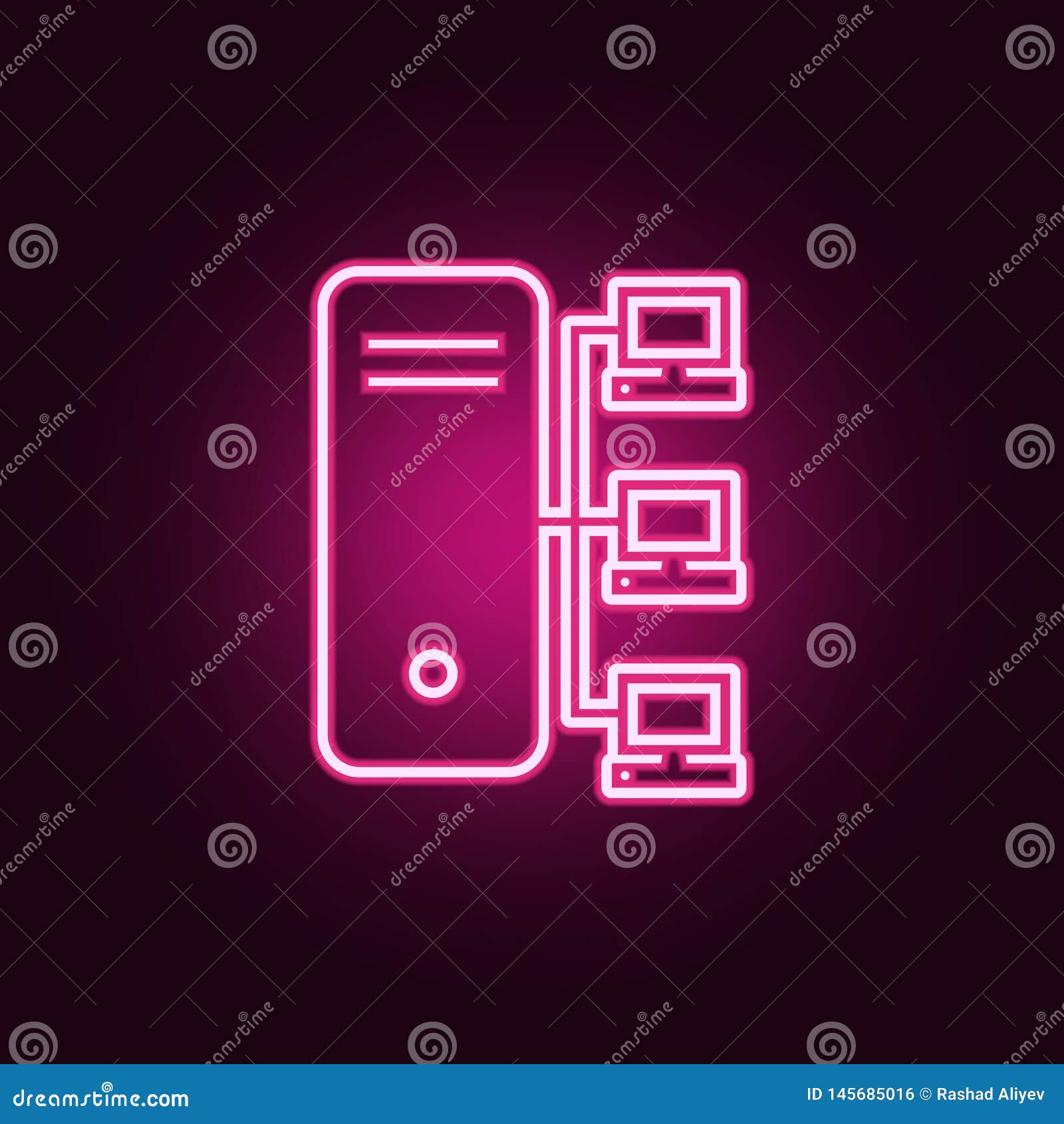 Web Application Server Icon