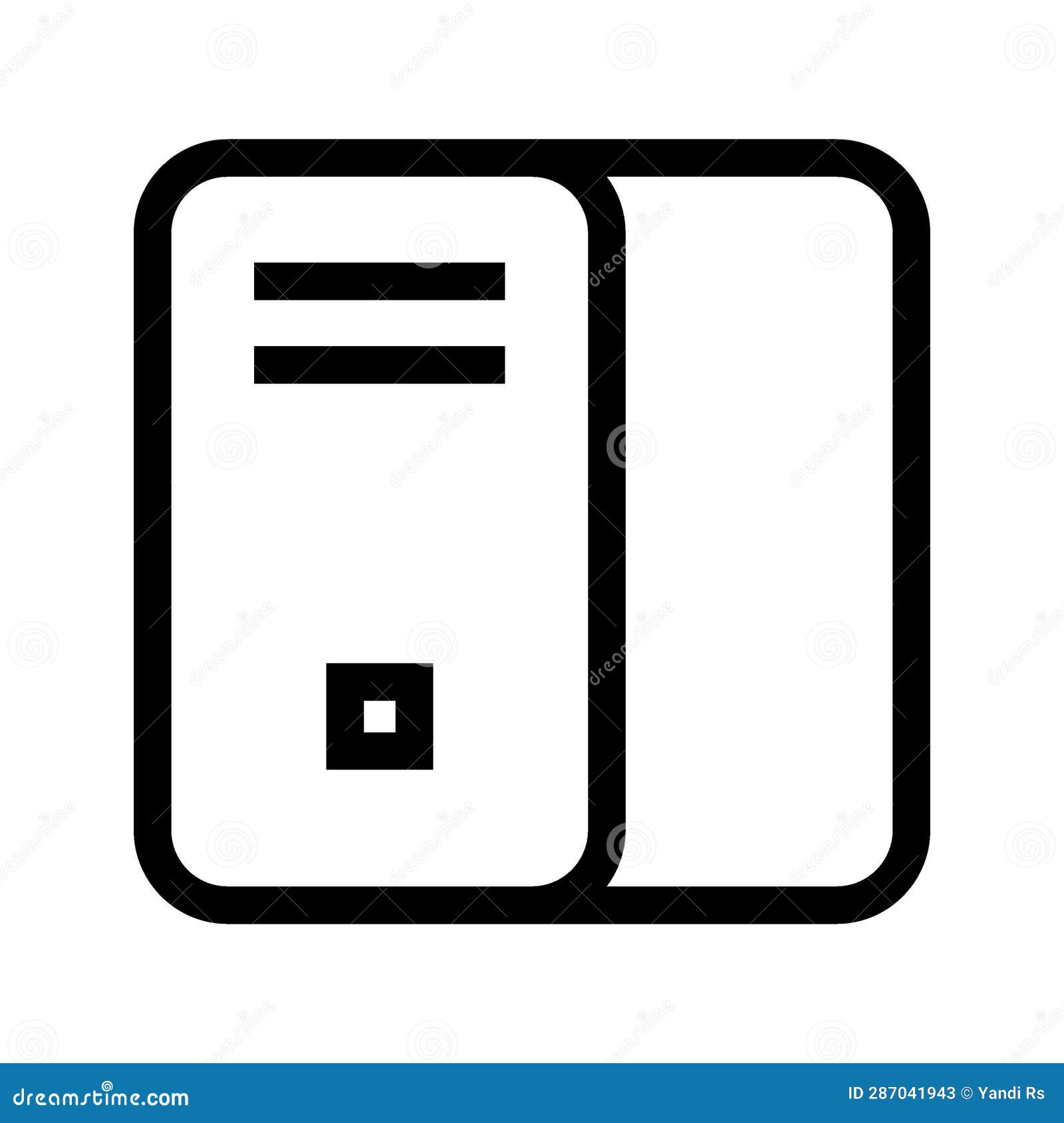 Computer Server Icon Vector Symbol Design Illustration Stock Vector ...