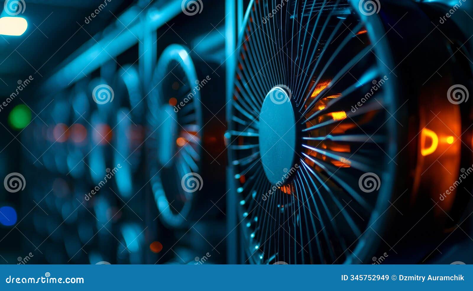 During Computer Server Operation, Cooling Fans Regulate Temperature and ...