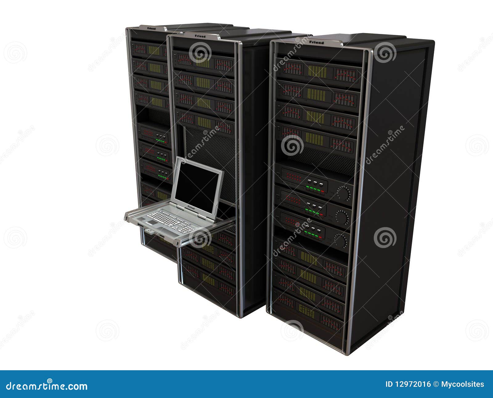 Computer Servers Royalty-Free Stock Photo | CartoonDealer.com #12972003