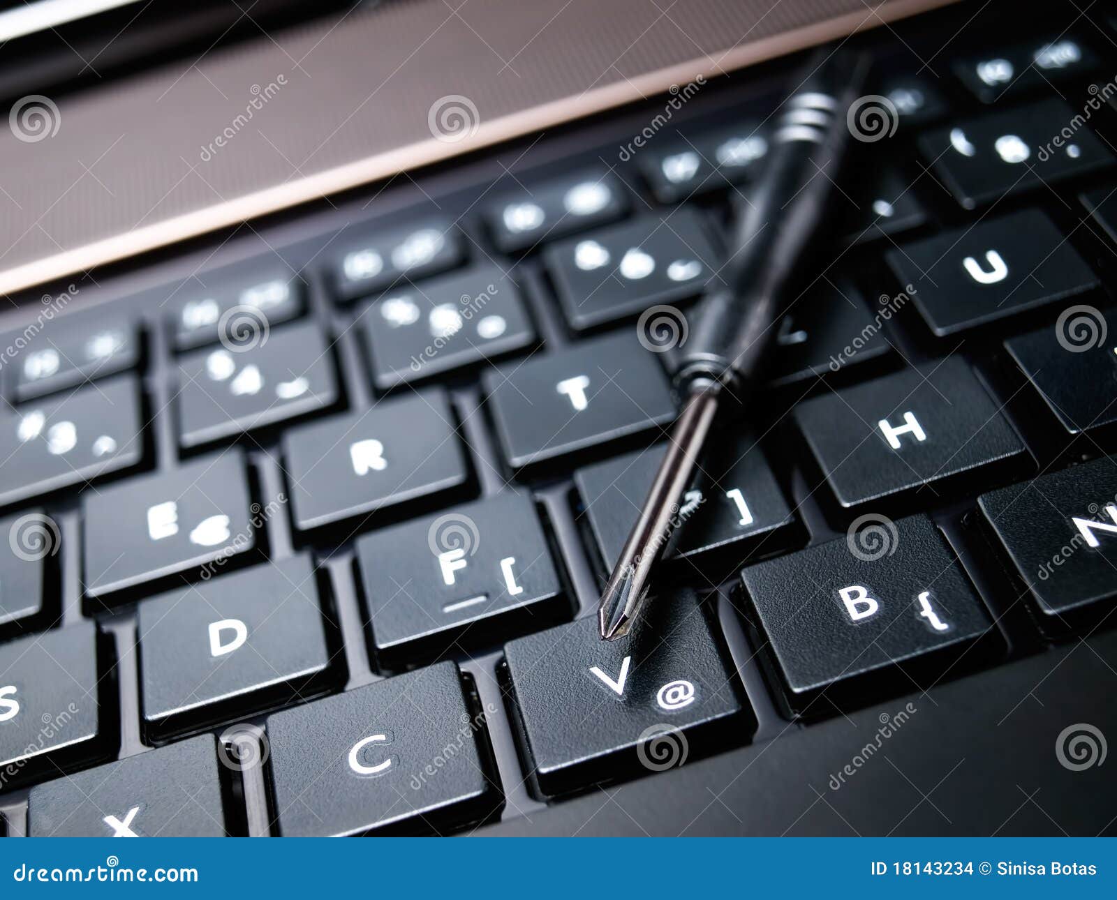 Computer service stock photo. Image of screwdriver, maintenance - 18143234