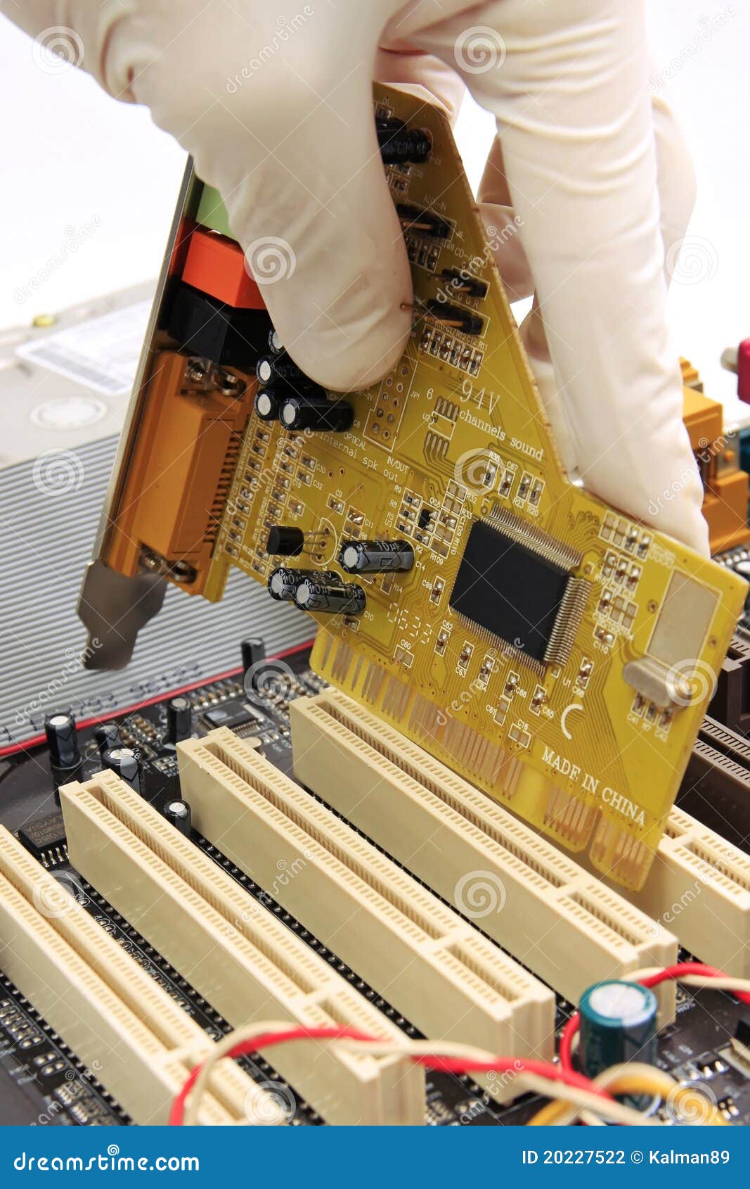 Computer service stock photo. Image of connector, capacitors - 20227522