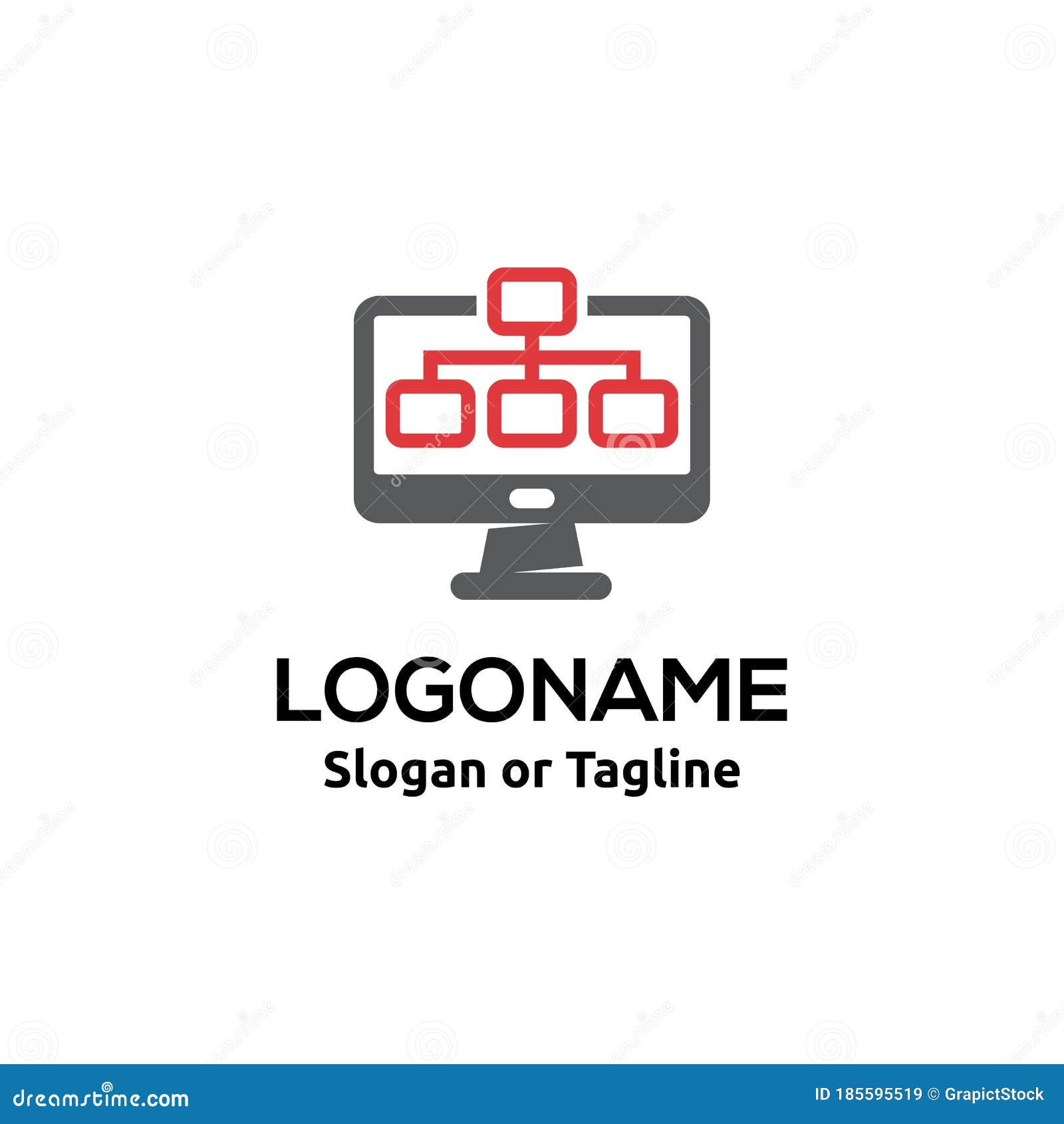 Computer Service Logo, Web Service Logo, Data Analytic Icon, Data ...