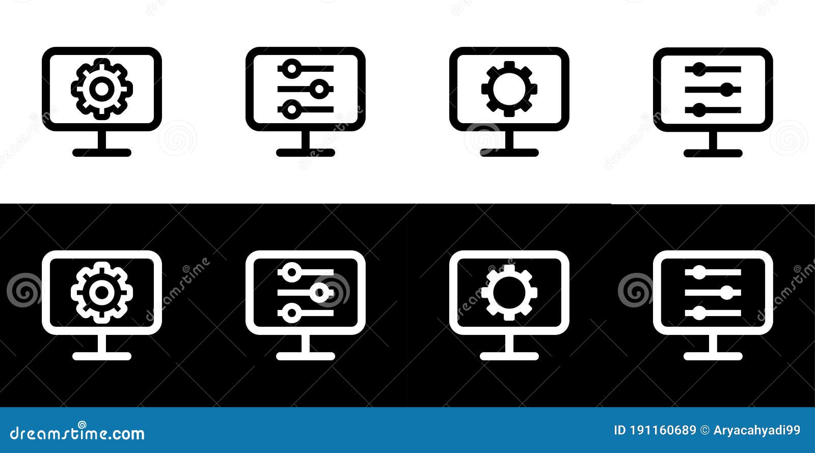 Preference Icon On White Background. Simple Element Illustration From ...